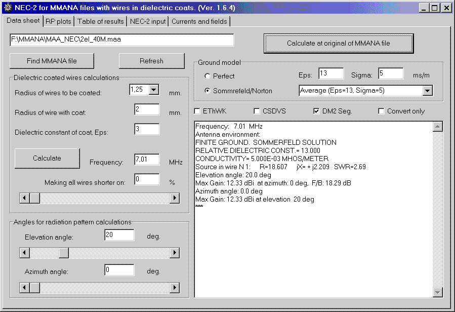 MMANA-GAL - MM HamSoft